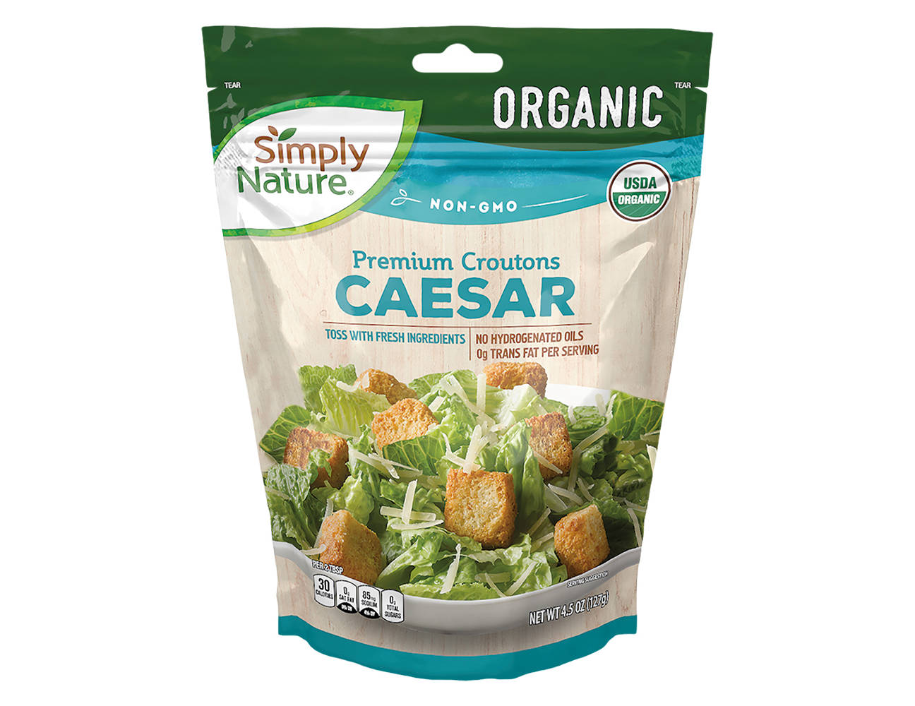 Simply Nature Organic Caesar Premium Croutons, 4.5 oz